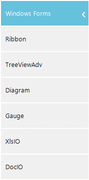 WinForms Tree Navigator Control | Windows Forms | Syncfusion