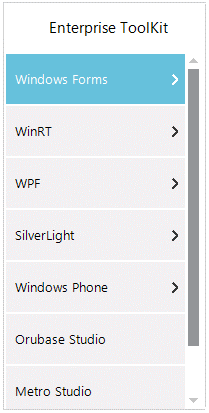 WinForms Tree Navigator Control | Windows Forms | Syncfusion
