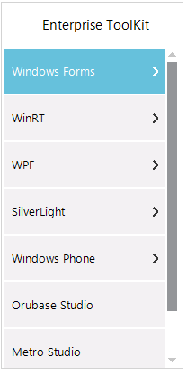 WinForms Tree Navigator Control | Windows Forms | Syncfusion