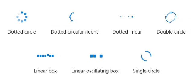 Winui Busyindicator Control Syncfusion
