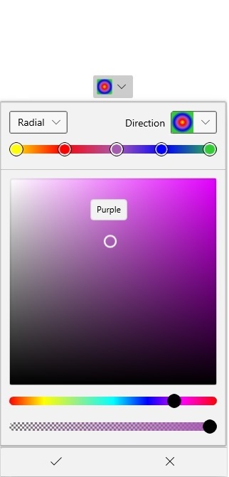 WinUI Dropdown Color Picker Control | Syncfusion