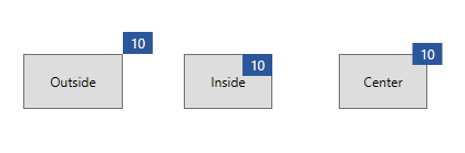 WPF Badge Control | Syncfusion