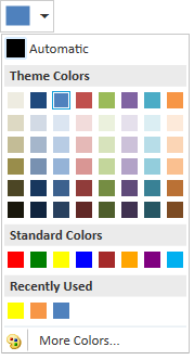 WPF Color Picker Palette Control | Syncfusion