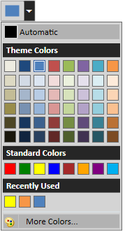WPF Color Picker Palette Control | Syncfusion