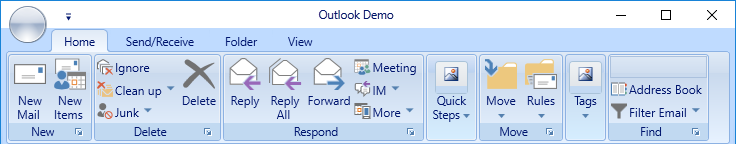 Wpf Ribbon Office Ribbon Menu Syncfusion