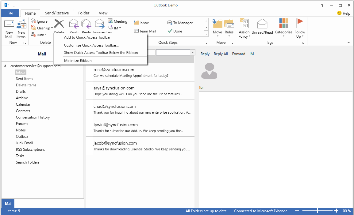 WPF Ribbon | Office Ribbon Menu | Syncfusion