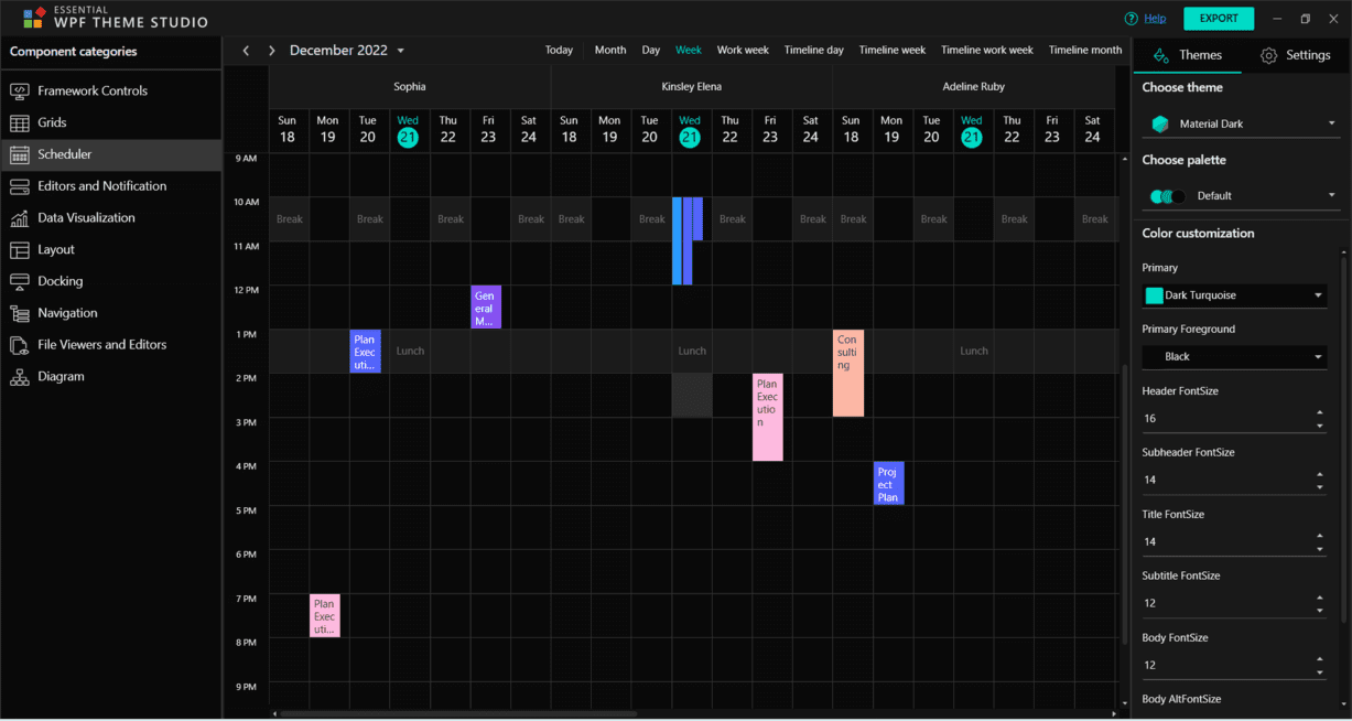 WPF Theme Studio | Theme Editor | Syncfusion