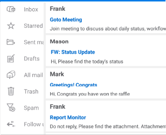 Xamarin.Android Navigation Drawer | Sidebar Control | Syncfusion
