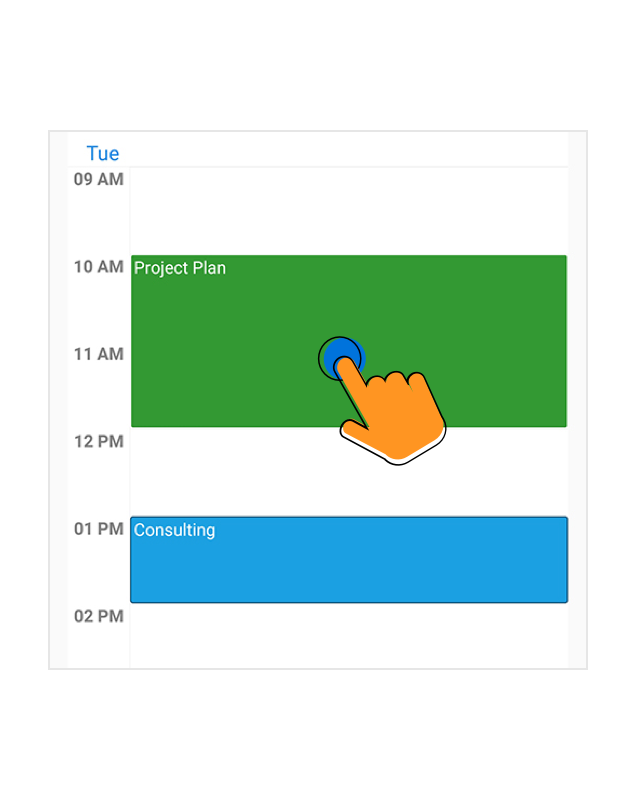 Appointments (Events) | Xamarin.Android Scheduler Control | Syncfusion