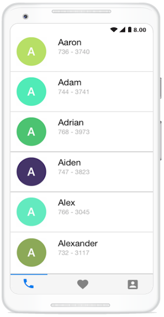 Xamarinandroid Tabbed View Top And Bottom Tabs Syncfusion