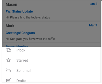 Xamarin.iOS Navigation Drawer | Sidebar Control | Syncfusion