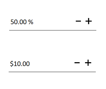 Xamarin.iOS NumericUpDown | Numeric Stepper | Syncfusion