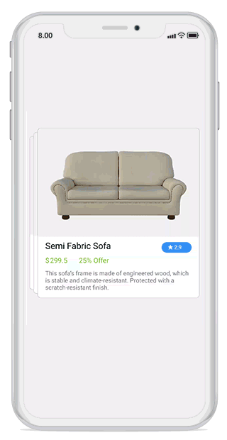 Xamarin Cards | Card View | Syncfusion