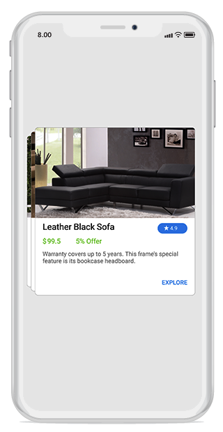 Xamarin Cards | Card View | Syncfusion