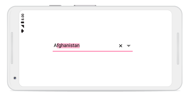 Xamarin ComboBox | Editable ComboBox | Syncfusion