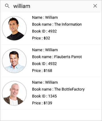 Xamarin DataSource library | Syncfusion