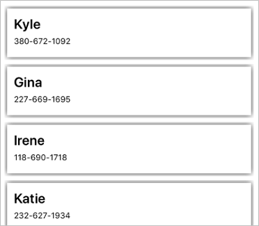 Xamarin ListView | Horizontal or Custom ListView | Syncfusion