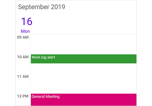 Appointments Events Xamarin Scheduler Control Syncfusion